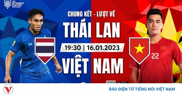 Link xem trực tiếp ĐT Thái Lan vs ĐT Việt Nam chung kết AFF Cup 2022